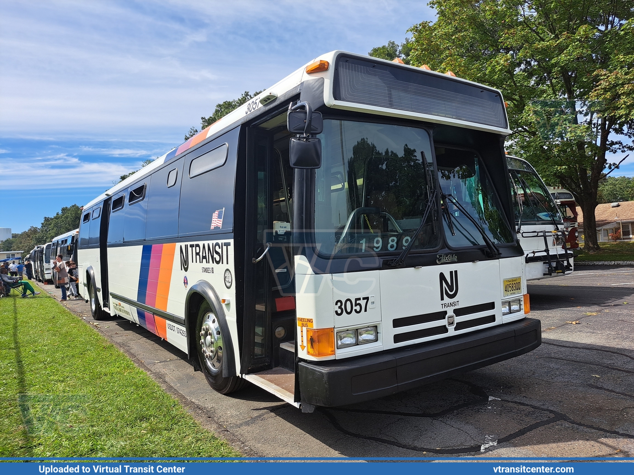 NJ Transit 1988-1989 Flxible Metro B - NJ Transit 3057 - VTC Multimedia