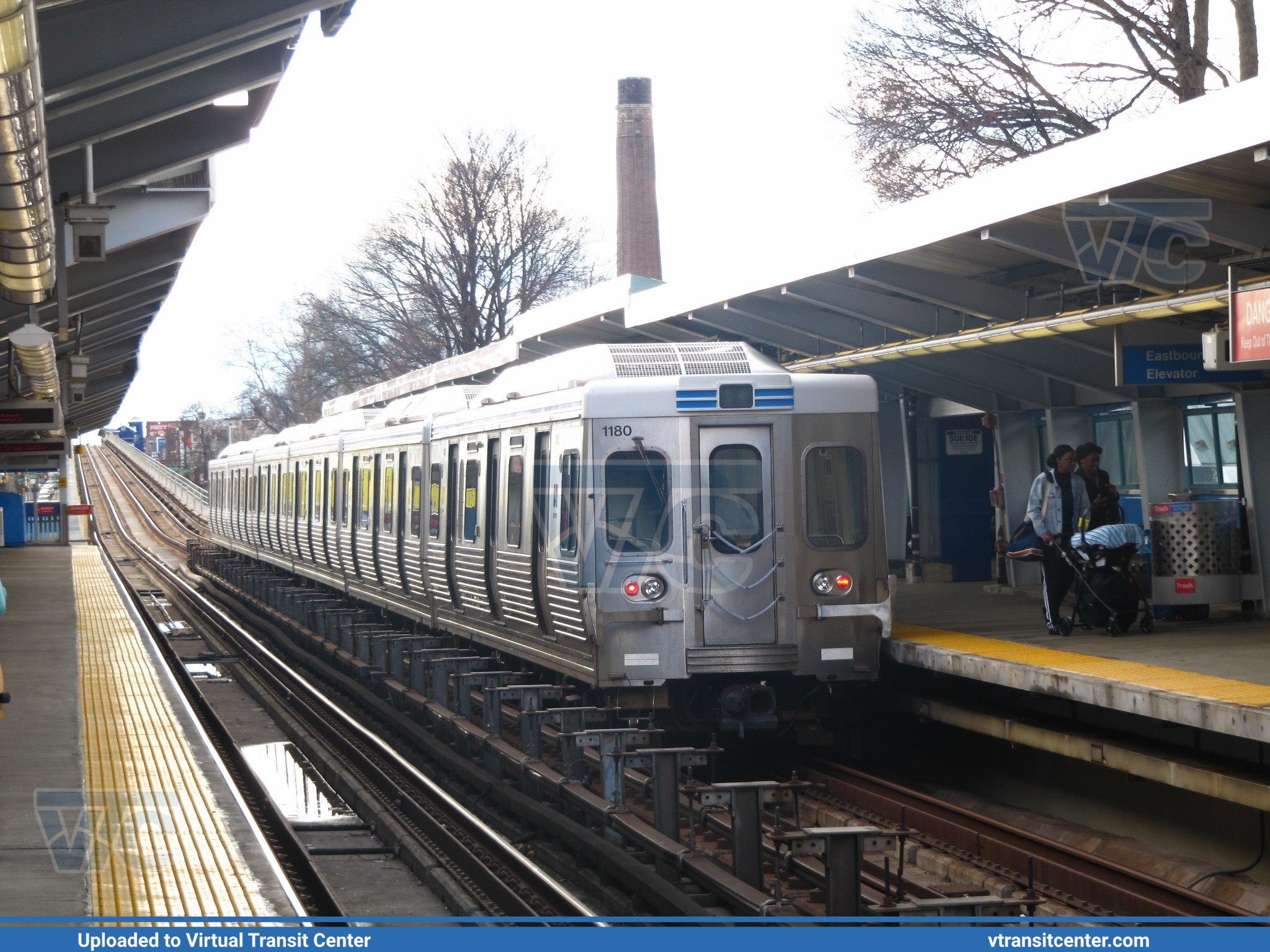 SEPTA Subway - M4 Cars apparoach Tioga - VTC Multimedia
