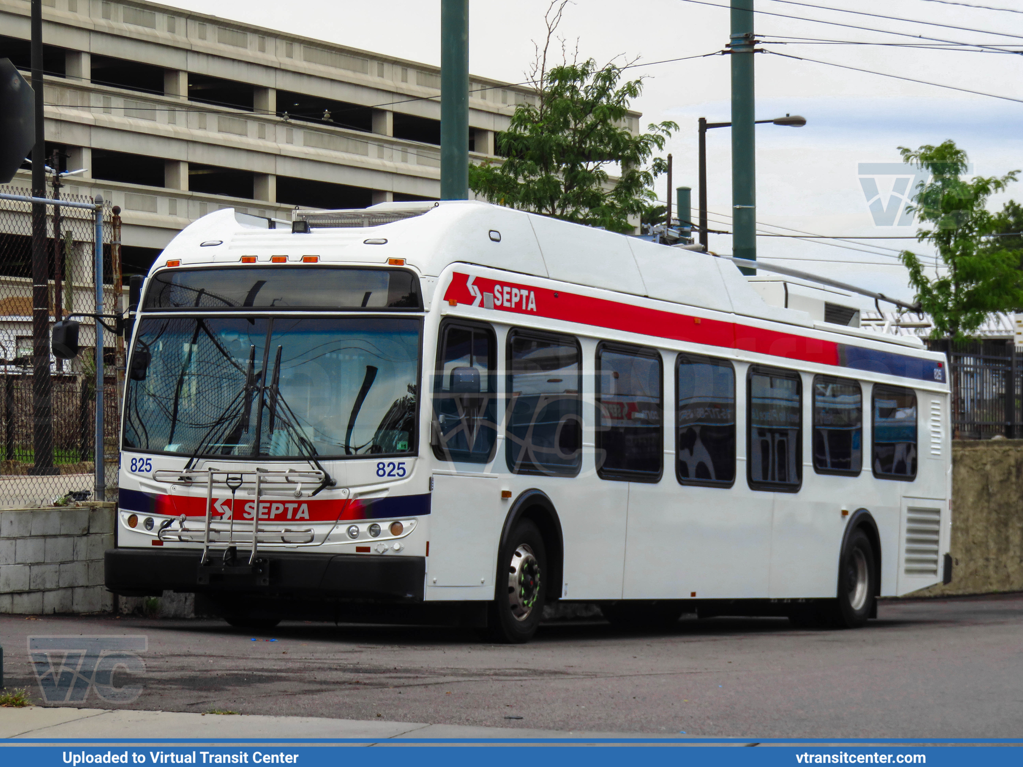SEPTA Trackless Trolley - SEPTA 815 on route 75 - VTC Multimedia