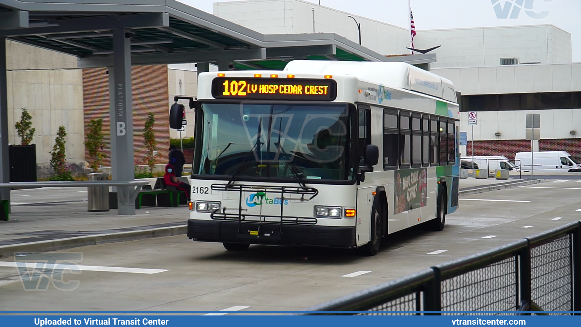 LANTA Bus - LANTA 2162 on Route 102 - VTC Multimedia