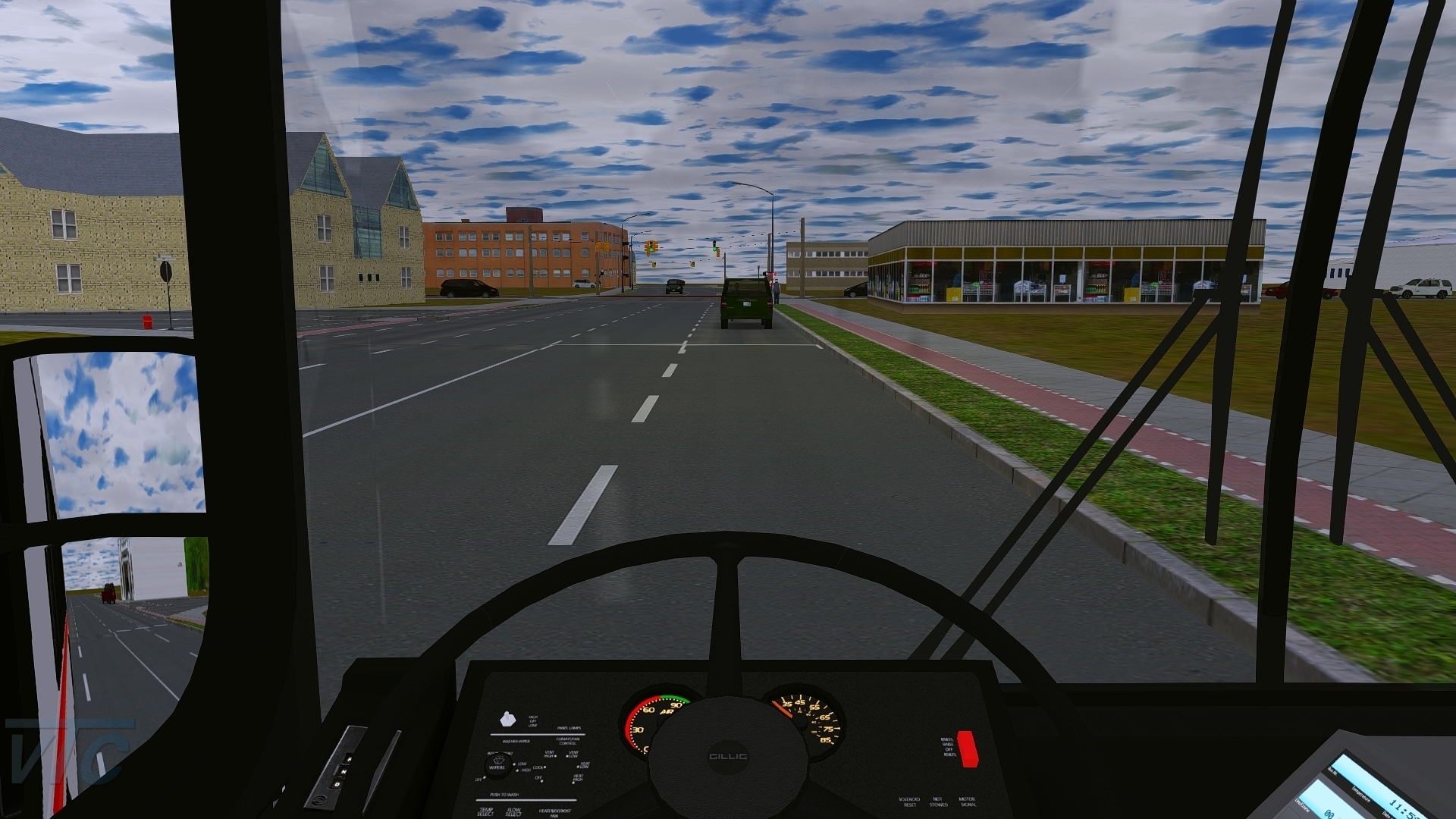 General OMSI 2 Screenshots - BVG New Flyer D40LF M37 turning on ...