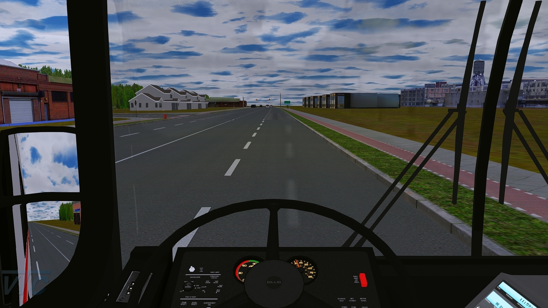 General OMSI 2 Screenshots - BVG New Flyer D40LF M37 turning on ...