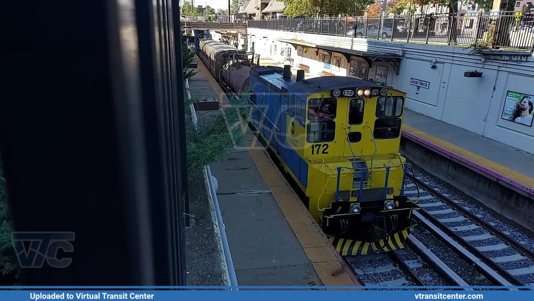MTA New York City - Long Island Railroad - LIRR M7 enters Long Island ...