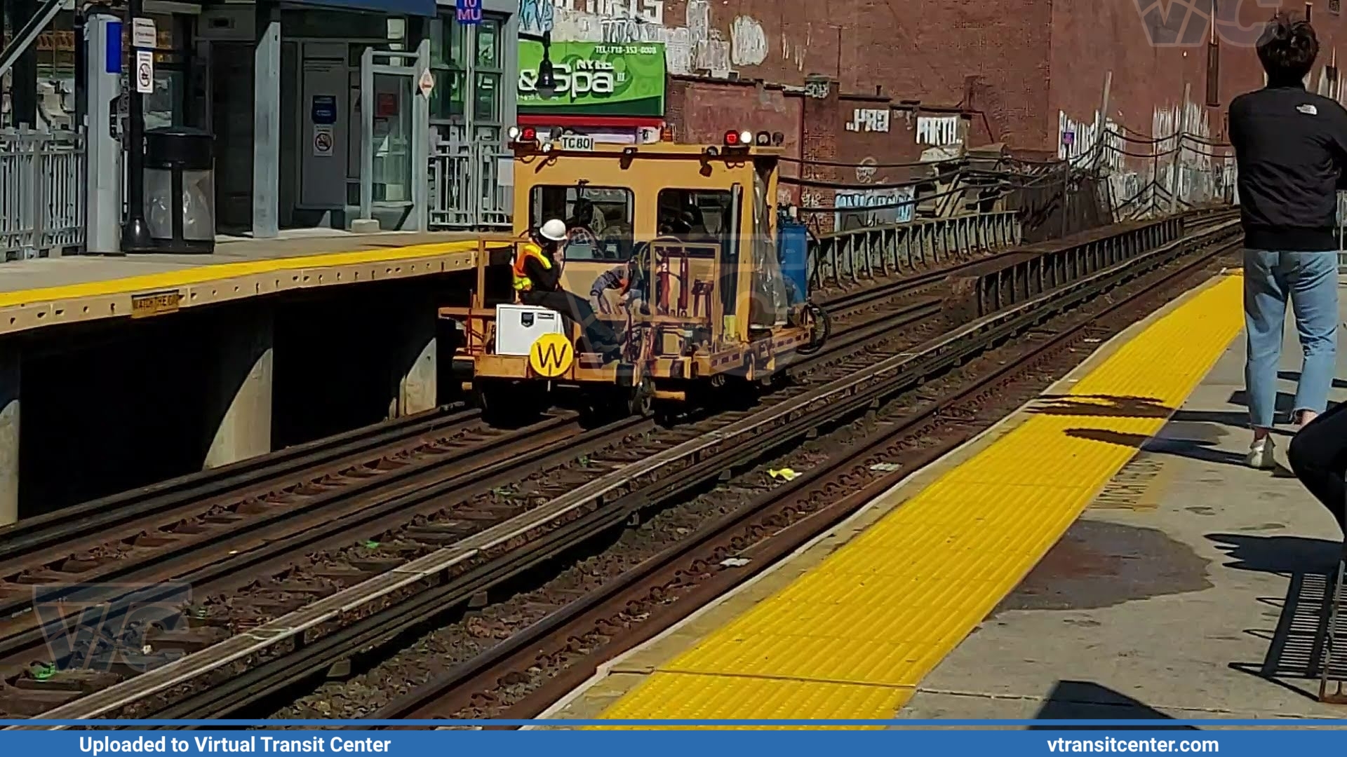 MTA New York City - Long Island Railroad - work Train - VTC Multimedia