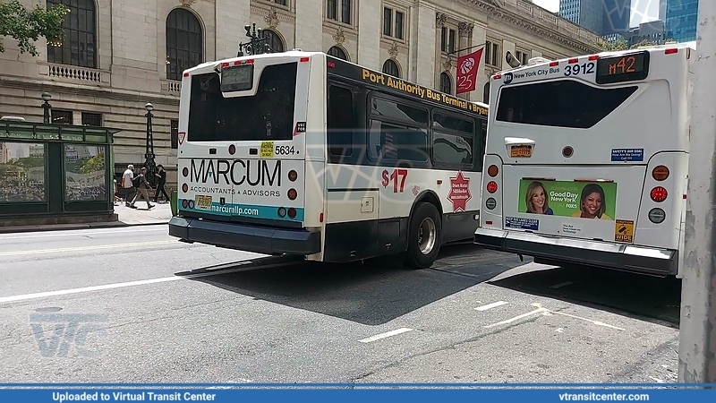 NJ Transit Bus - Newark airport express- coach USA operated, bus NJT ...