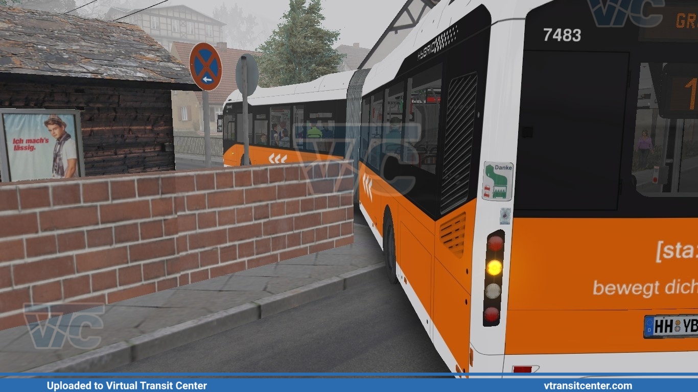 General OMSI 2 Screenshots - [Sta:Win] New Flyer D40LF 5729 on line 152 ...