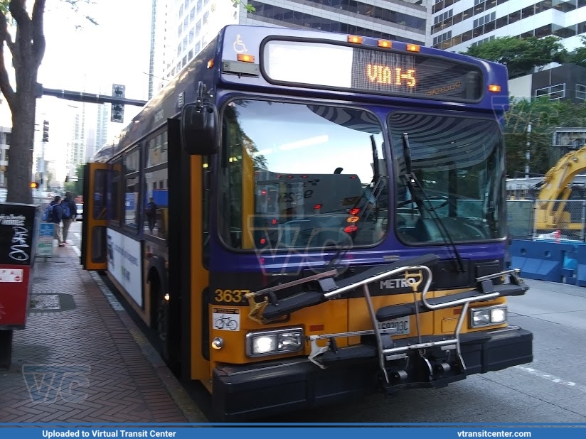 King County Metro - King County Metro 2003 D40LF 3637 - VTC Multimedia