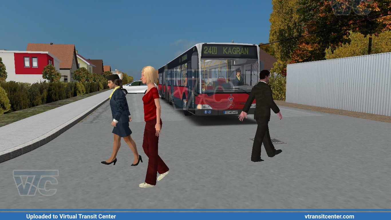 General OMSI 2 Screenshots - BVG New Flyer D40LF M37 turning on ...