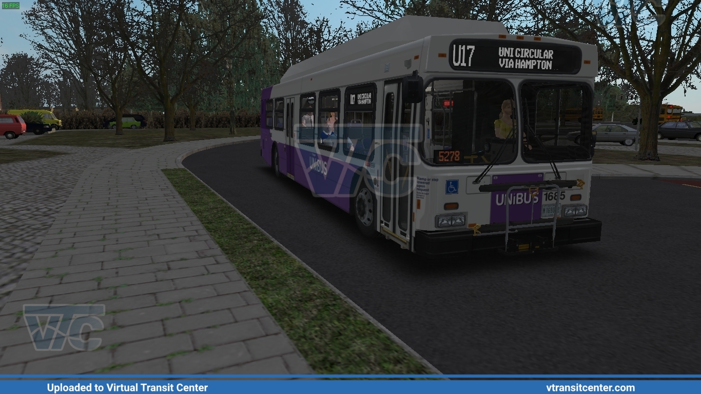General OMSI 2 Screenshots - BVG New Flyer D40LF M37 turning on ...