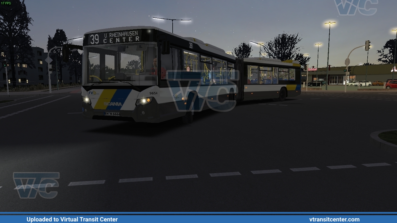 General OMSI 2 Screenshots - BVG New Flyer D40LF M37 turning on ...
