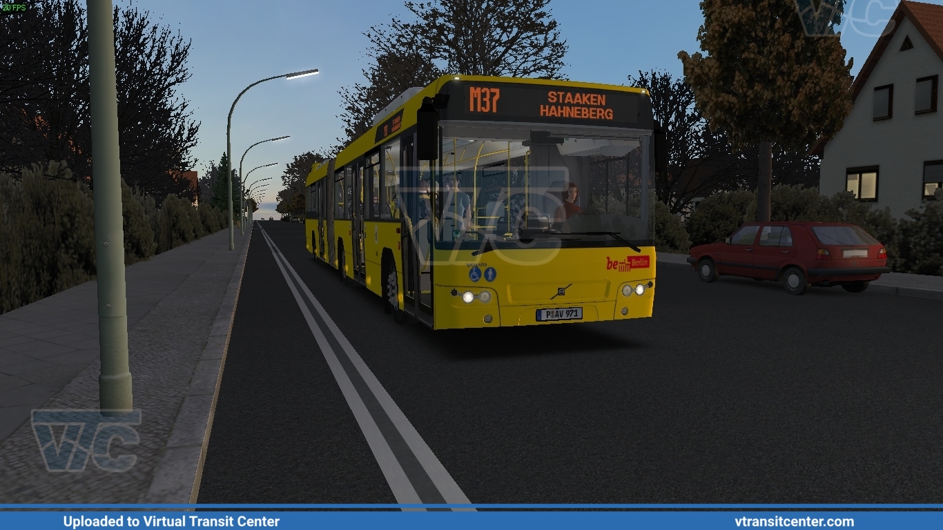 General OMSI 2 Screenshots - BVG New Flyer D40LF M37 turning on ...