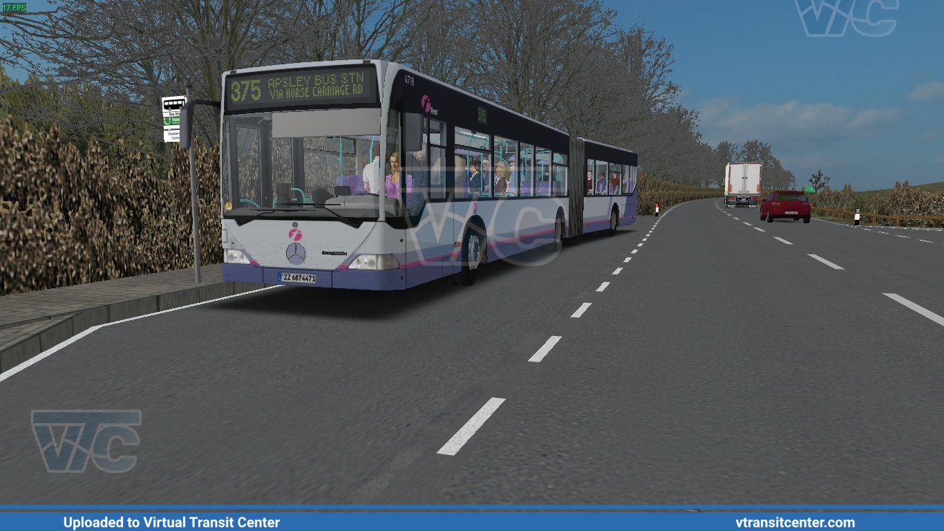 General OMSI 2 Screenshots - BVG New Flyer D40LF M37 turning on ...