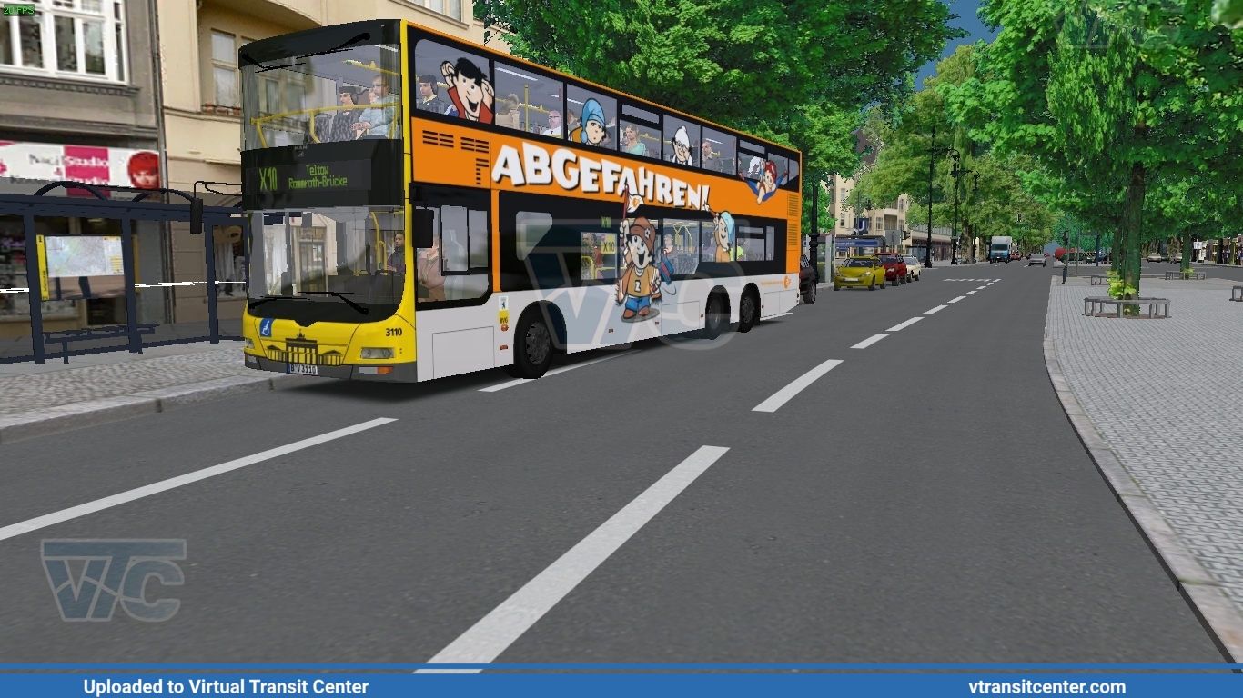 General OMSI 2 Screenshots - BVG New Flyer D40LF M37 turning on ...