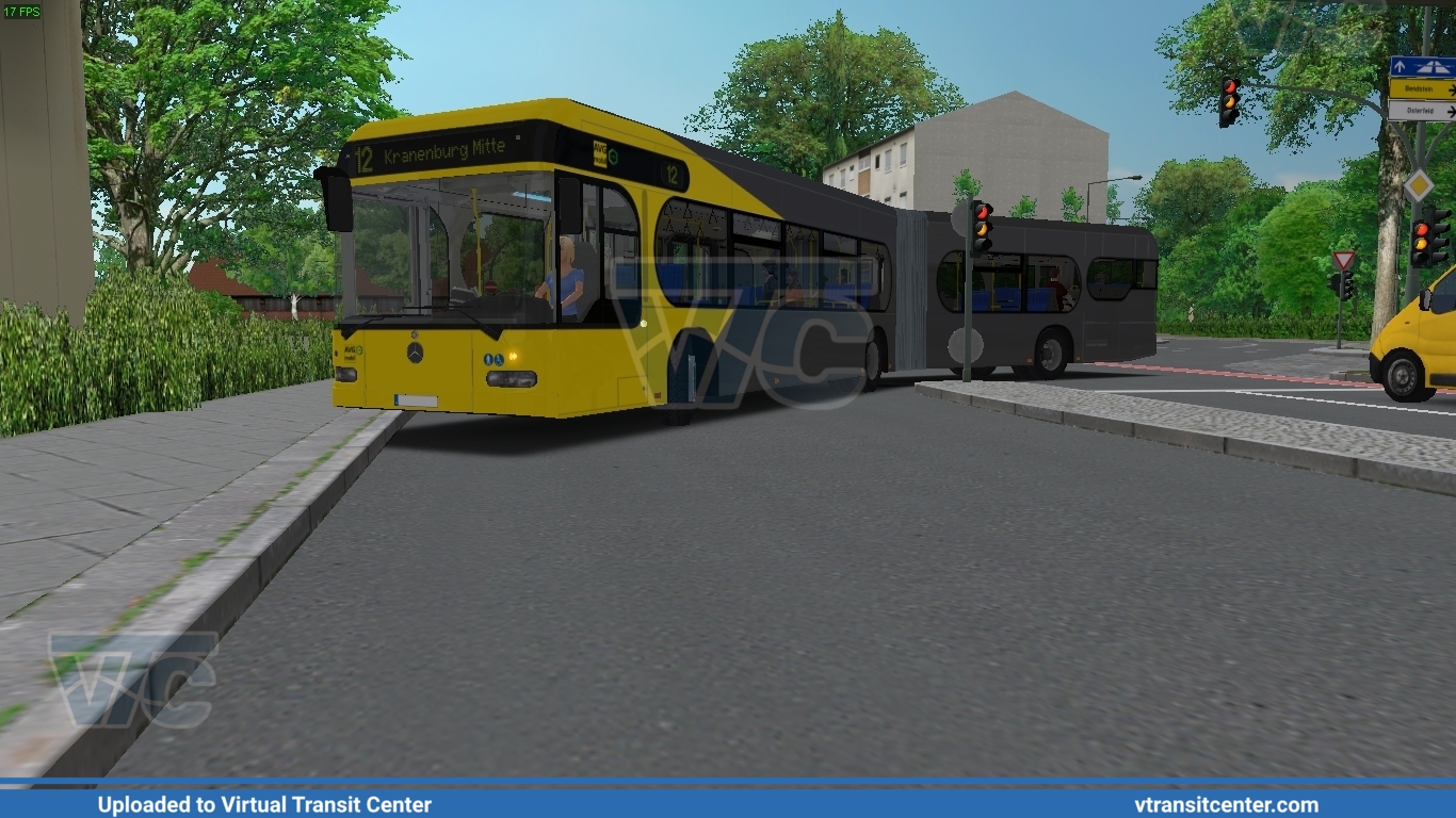 General OMSI 2 Screenshots - BVG New Flyer D40LF M37 turning on ...