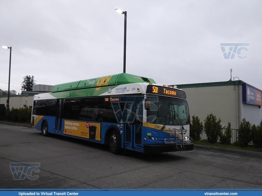 Pierce Transit - Pierce Transit C40LFR #234 - VTC Multimedia