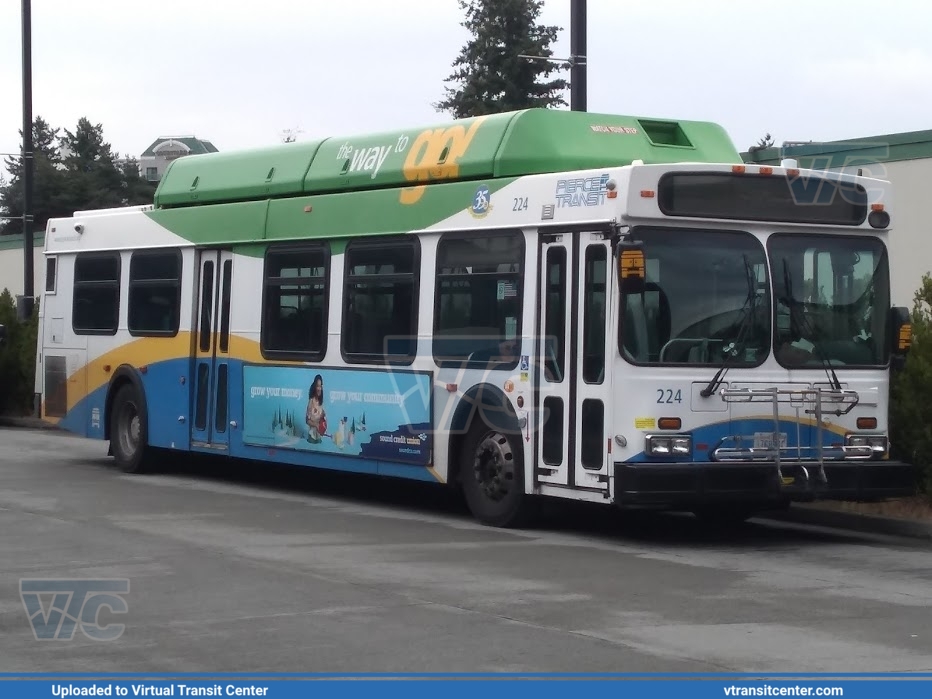 Pierce Transit - Pierce Transit C40LF #224 - VTC Multimedia