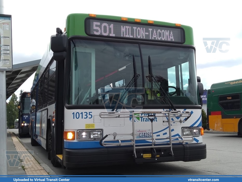 Pierce Transit - Pierce Transit Gillig CNG Low Floor #10135 - VTC ...