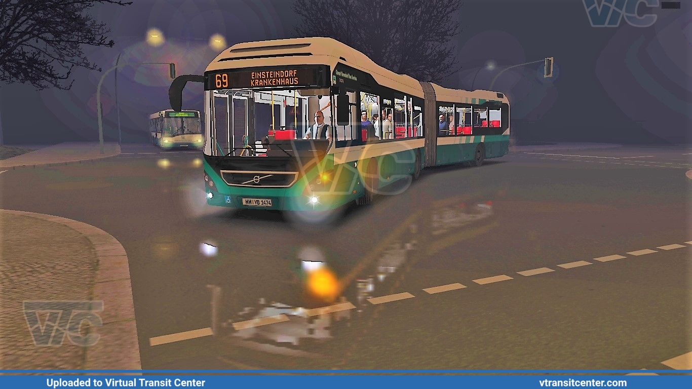 General OMSI 2 Screenshots - BVG New Flyer D40LF M37 turning on ...