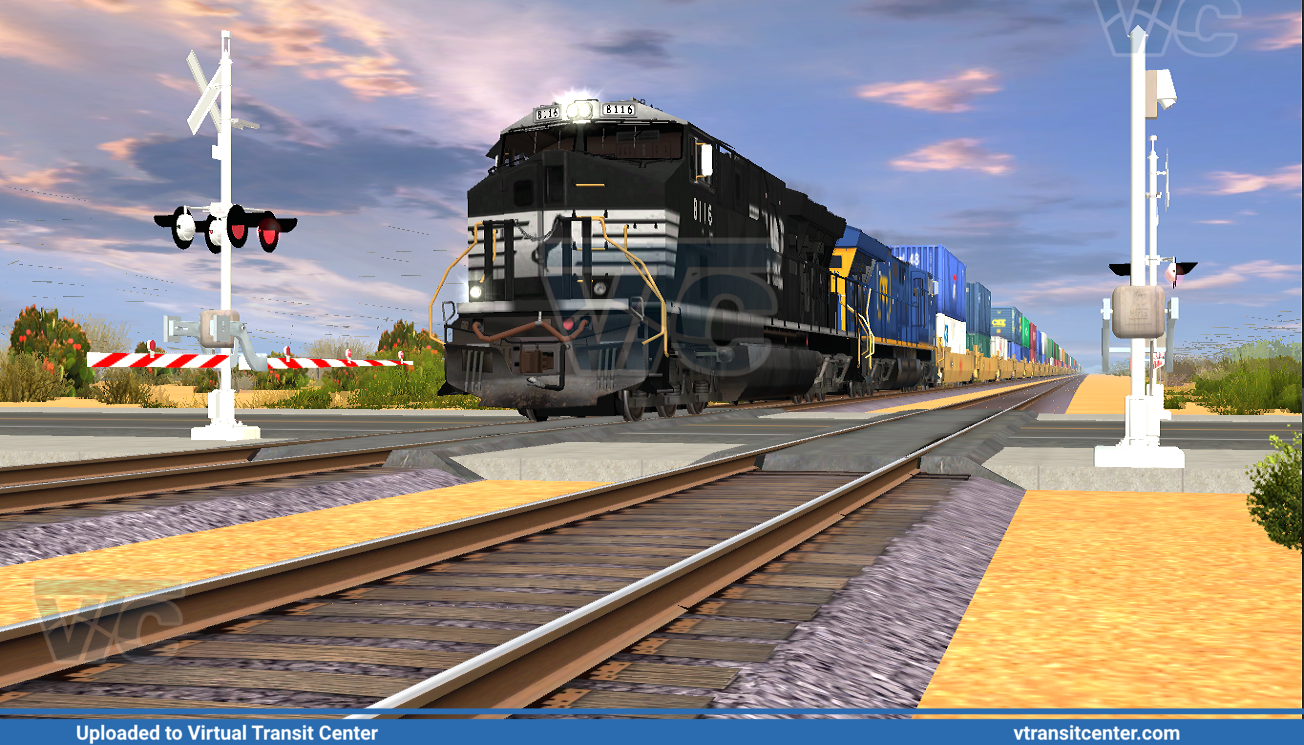 Trainz/TANE - NS ES44AC speeds up to close to 70 MPH - VTC Multimedia