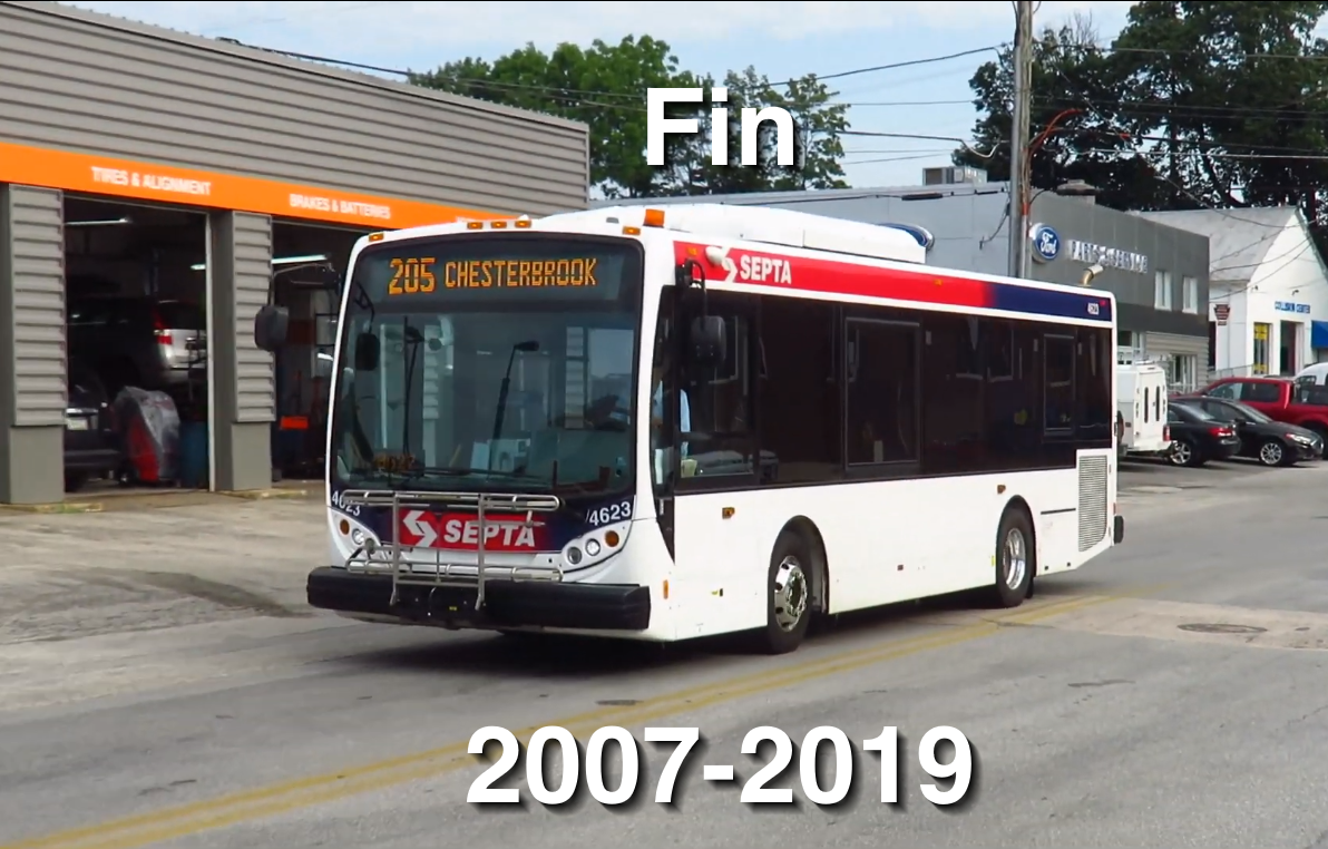 SEPTA Route 205 Discontinued | Virtual Transit Center